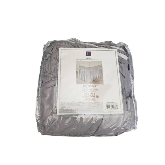 Lush Decor | Bedding | New Lushdecor Ruched Ruffle Elastic Easy Wrap ...